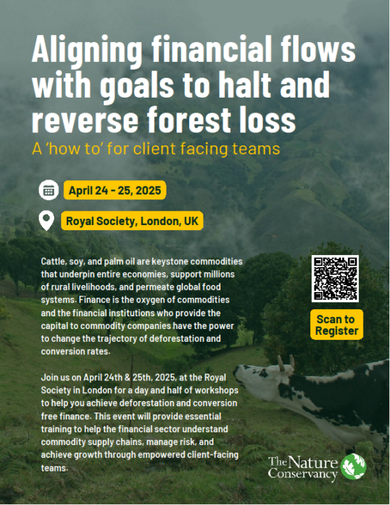 Aligning Financial flows with global goals to halt and reverse forest ...